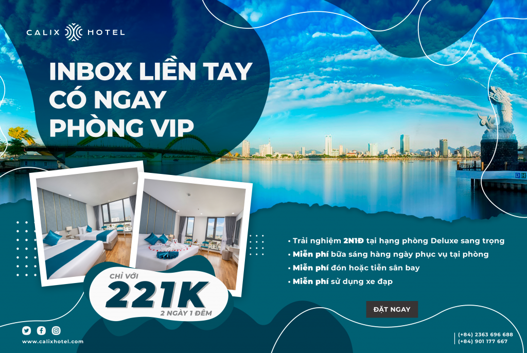 Trang web chính thức của Calix Hotel Đà Nẵng